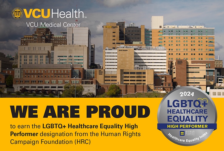 VCU Medical Center earns LGBTQ Healthcare Equality designation by Human ...