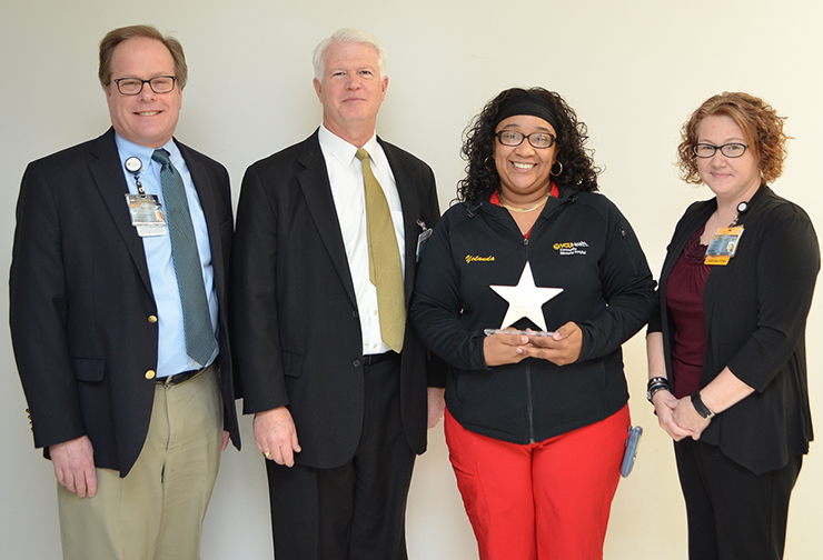 Yolanda Talley February Team Member of the Month | VCU Health
